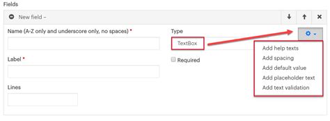 how to setup a form knowledge base