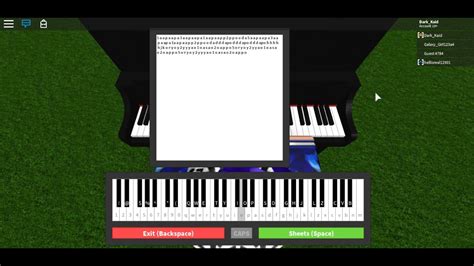 roblox got talent piano sheets happier cuitan dokter 3fc