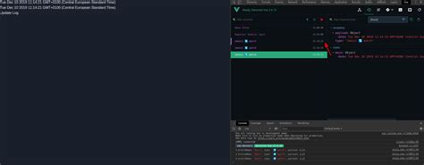 new vuex backend vuedevtools option doesn t allow time travel · issue