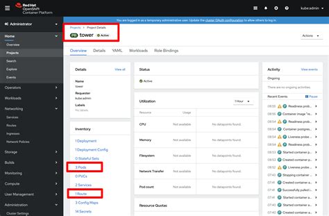 install ansible tower on openshift 4 x on your laptop ansible junky