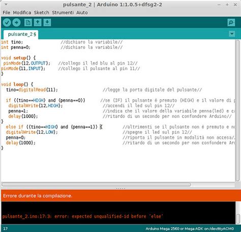 error expected unqualified id before else software arduino forum