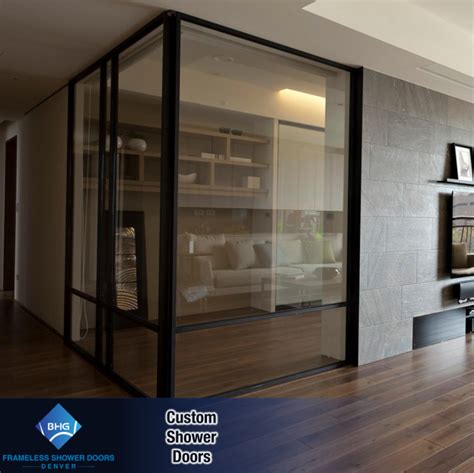 Custom Glass Shower Doors Denver Frameless Enclosure Installation Co