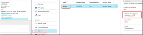 unable to connect to sql server on azure vm due to an extra nsg applied