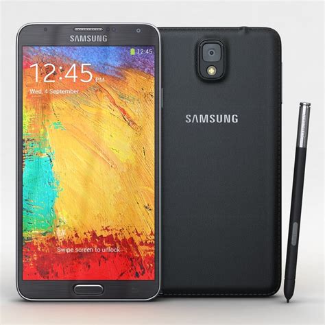 Samsung Galaxy Note 3 3d Model