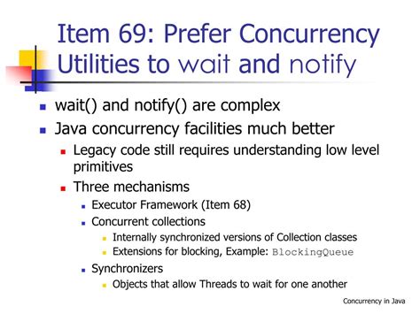 ppt effective java concurrency powerpoint presentation free