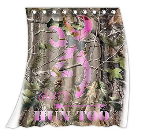 Custom Pink Camo Realtree Trees Camouflage Hunting Browning Logo Cool