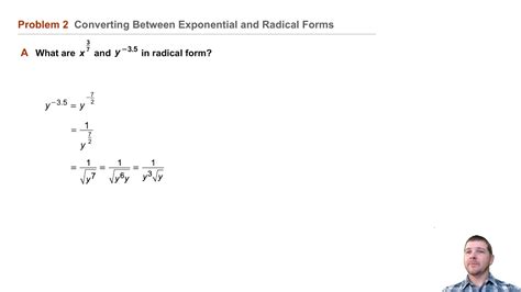 algebra 2 6 4 rational exponents problem 2 converting between
