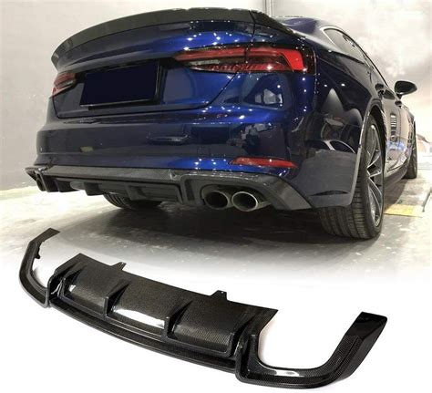 For Audi S5 A5 B9 Sline Coupe 2d 4d 17 20 Carbon Fiber Rear Bumper