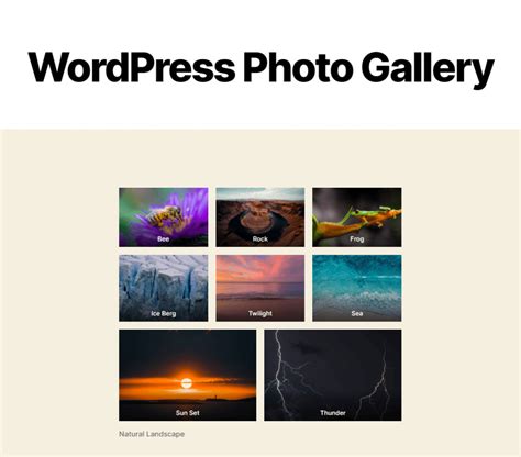 how to create a wordpress photo gallery step by step guide