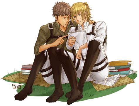 Snk Jean And Armin By Yuki119 On Deviantart