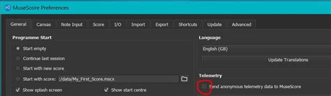 introducing telemetry in the notation software musescore