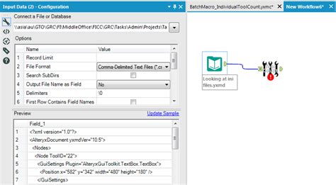 sample alteryx macro individual tool count batch alteryx community