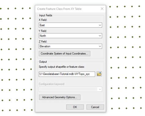arcgis tutorial create point feature class from csv file gis tutorial