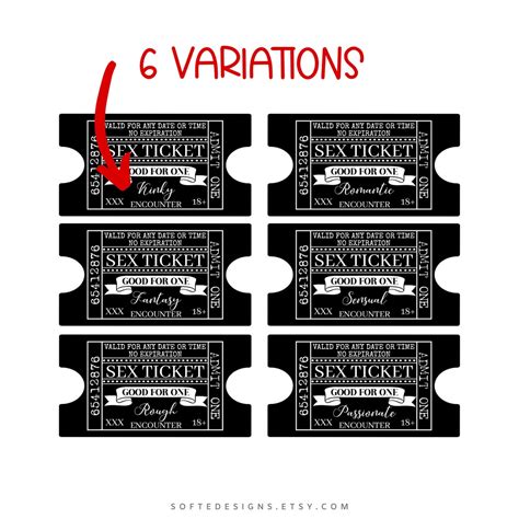 sex coupons sex tickets bedroom tokens naughty printable etsy