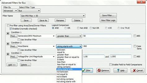 advanced filtering advanced