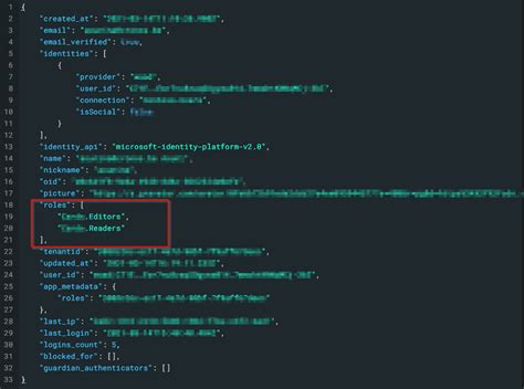 root roles claim set by azure ad enterprise connection is empty in