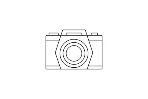 Summer Beach Camera Line Icon 2 Graphic By Goodcicadaid · Creative Fabrica