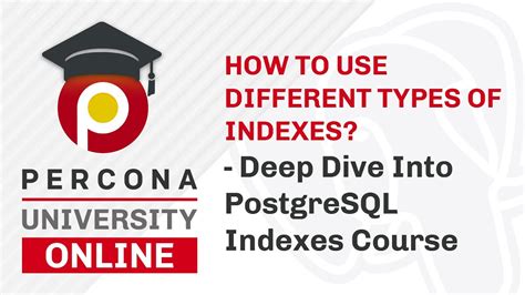 lesson 10 how to use different types of indexes deep dive into