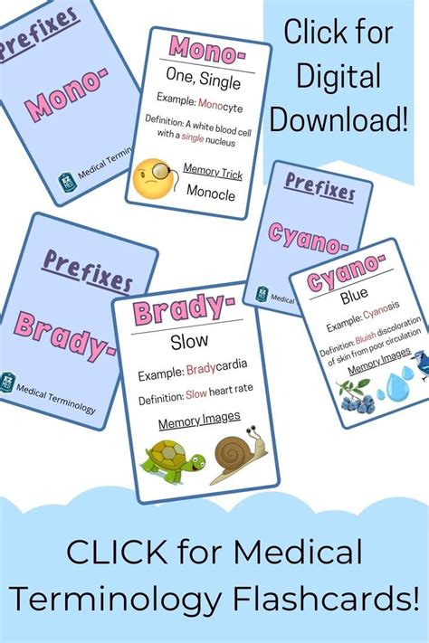 Medical Nursing Flashcards Medical Terminology Medical Terminology
