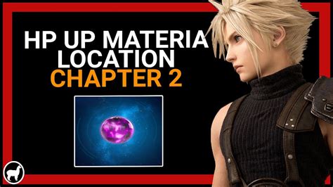 Hp Up Materia Location Chapter 2 Final Fantasy Vii Remake Ff7