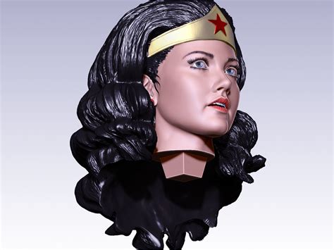 Obj File Wonder Woman Lynda Carter Nsfw Version 👩・3d Printer Design To