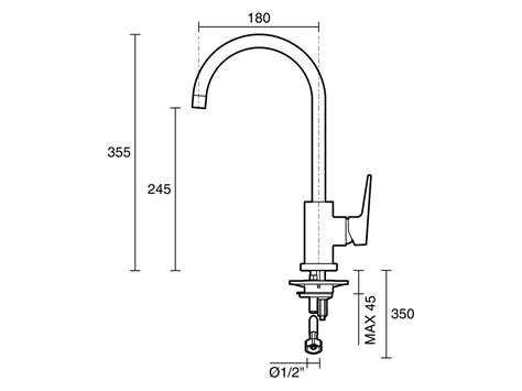 Posh Solus Mk2 Gooseneck Sink Mixer Tap Chrome 4 Star From Reece