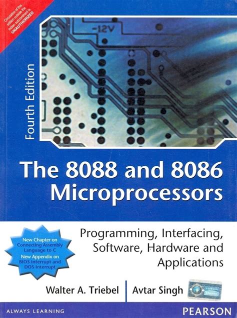 the 8088 and 8086 microprocessors programming interfacing software hardware and