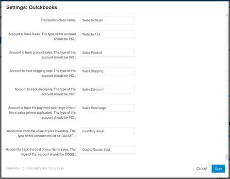 quickbooks — cs cart 4 15 x documentation