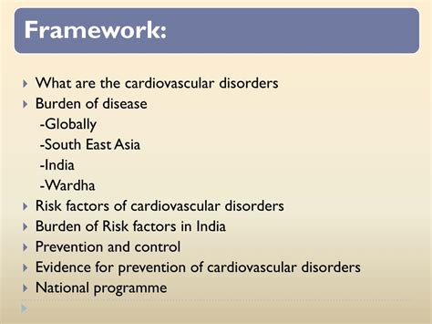 Ppt Epidemiology Of Cardiovascular Disorders Powerpoint Presentation