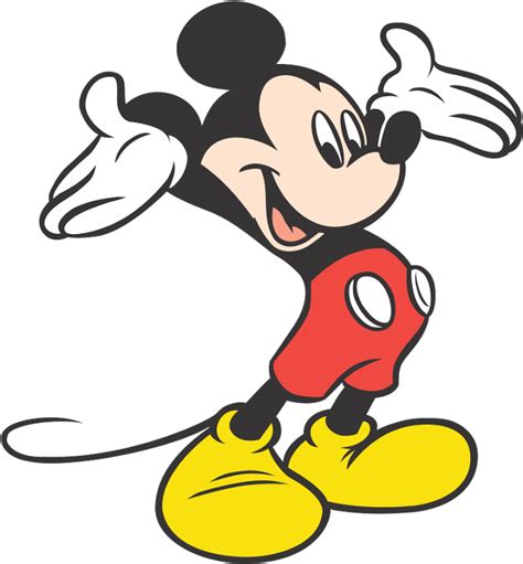 Mickey Mouse Vector Png Clipart Large Size Png Image Pikpng