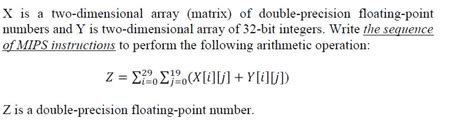 converting 2d array from c to mips assembly language