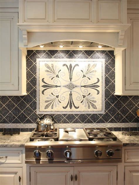 Kitchen Mosaic Mural Anastasia Mural Glass Tile Mosaic Wall Etsy