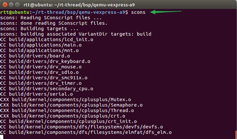 getting started of qemu ubuntu rt thread document center