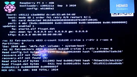 raspberry pi 4 won t boot anymore · issue 1487