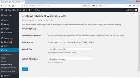 how to set up wordpress multisite on ubuntu 18 04 with