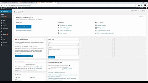 how to get wordpress offline how to work on website offline youtube