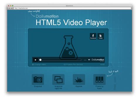 30 great html5 video and audio players bashooka