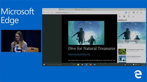 microsoft s edge web browser roadmap includes more cortana scenarios