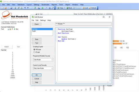 solved what is the equivalent feature to create vbscript qlik