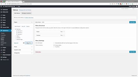 drop down menu configuration youtube
