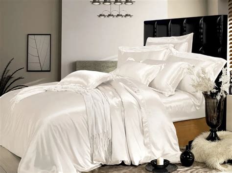 Luxury 19mm Pure Silk Bedding Sheets With Oeko Tex Seamless Bed Linen