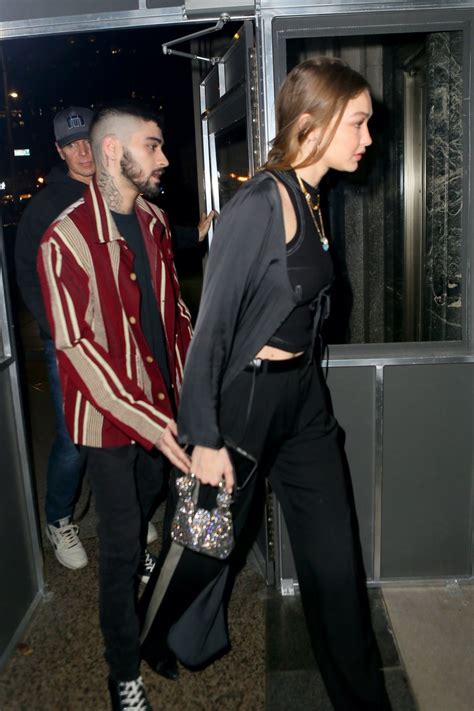 Gigi Hadid And Zayn Malik Celebrates His 27th Birthday In New York 01