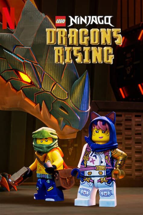 Lego Ninjago Dragons Rising Tv Series 2023 Posters — The Movie