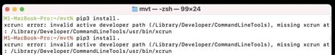 fix git not working after macos update xcrun error invalid active