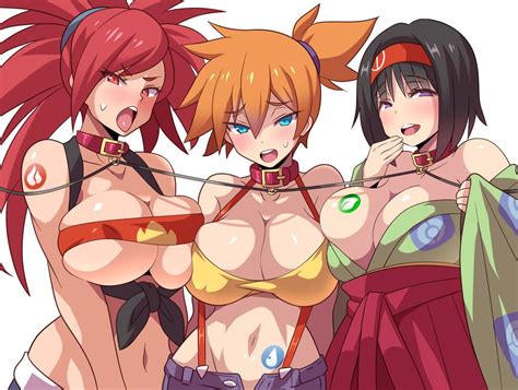 Rule 34 3girls Ahe Gao Alternate Breast Size Anime Style Bad Censor