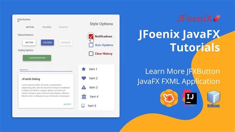 jfoenix java fxml tutorial 03 learn more jfxbutton