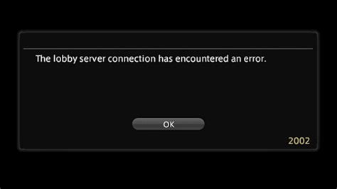 ffxiv error 2002 3001 4004 5003 and 5006 fix lobby server