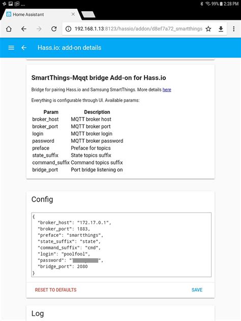smartthing hassio home assistant os home assistant community