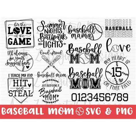 Baseball Mom Svg Baseball Svg Mom Svg Baseball Shirt S Inspire