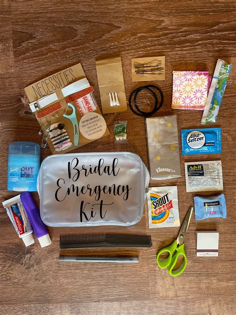 Personalized Bridal Emergency Kit Bride T Personalized T W